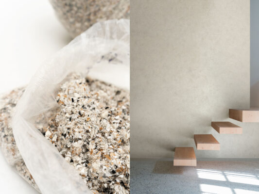 Recycled vinyl wallcovering - MaterialDistrict