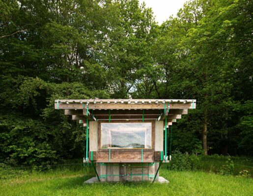 An overnight location made of borrowed materials - MaterialDistrict