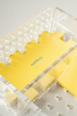 Modular nests for wild bees made of cast soil - MaterialDistrict