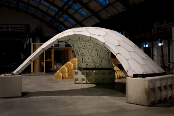 A concrete 3D printed pavilion - MaterialDistrict