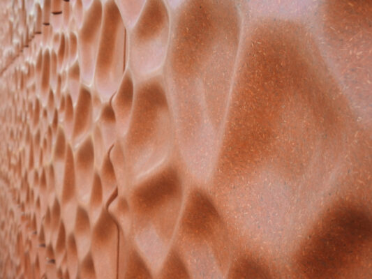 A nature-inclusive façade made of biocomposite - MaterialDistrict