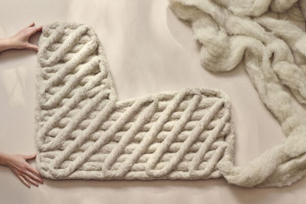 '3D printing' with wool - MaterialDistrict