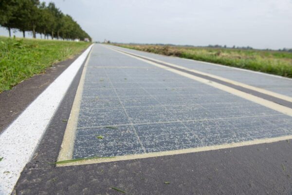 A bicycle path made of solar panels - MaterialDistrict