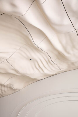A 3D printed ceiling made of cellulose - MaterialDistrict