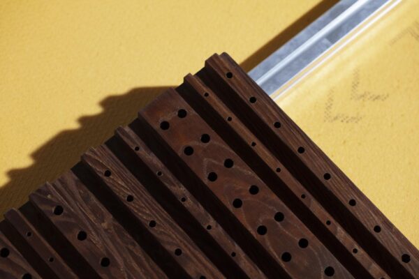 A façade with integrated nesting sites for wild bees - MaterialDistrict