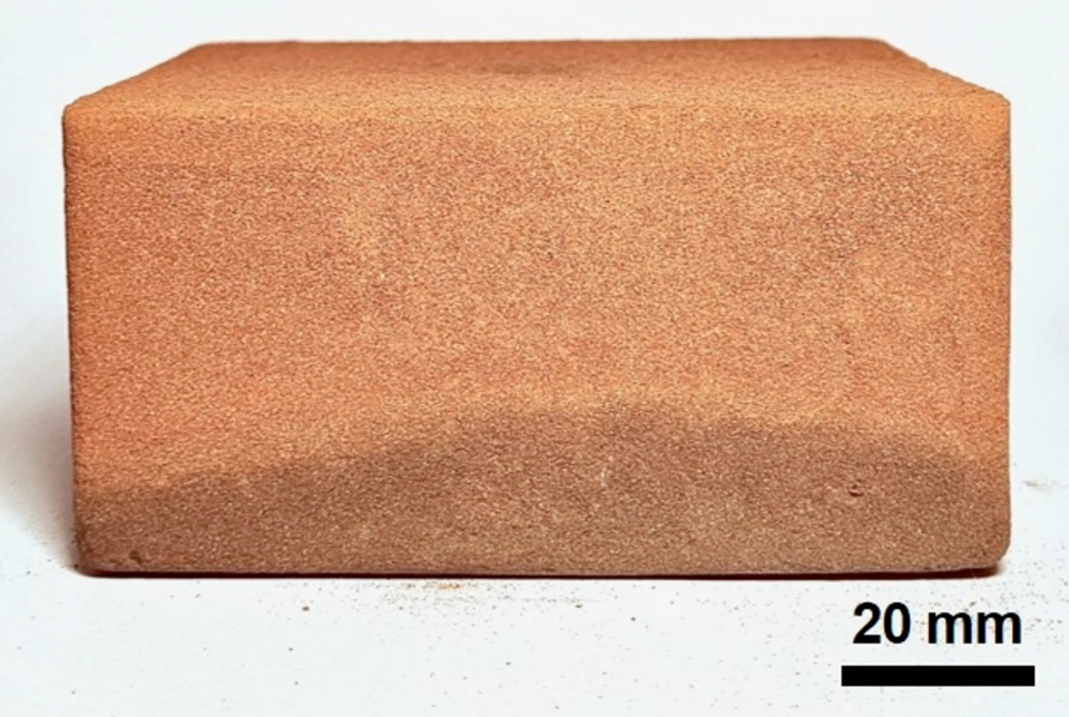 Moon dust bricks made in the microwave - MaterialDistrict