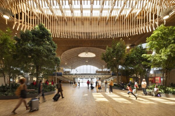 The world’s largest mass timber airport made of local wood ...