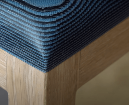 A table made of denim - MaterialDistrict