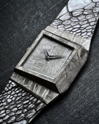 A watch made of a meteorite - MaterialDistrict