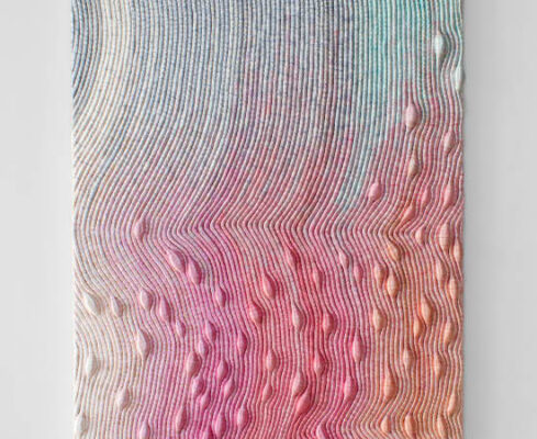 Tactile sculptures made of rescued yarn and rope - MaterialDistrict