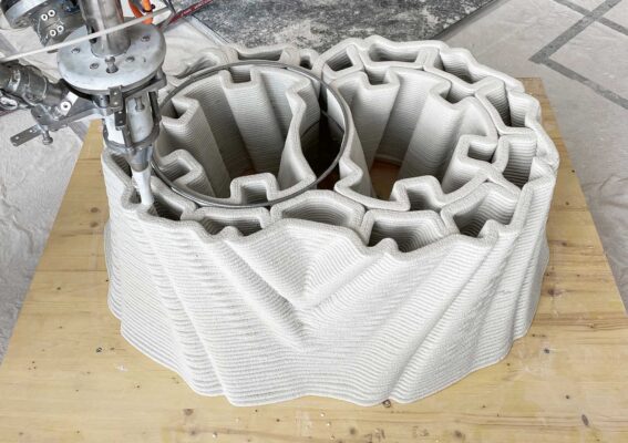 Tor Alva: A 3D Printed Concrete Tower of Innovation Built by Robots ...