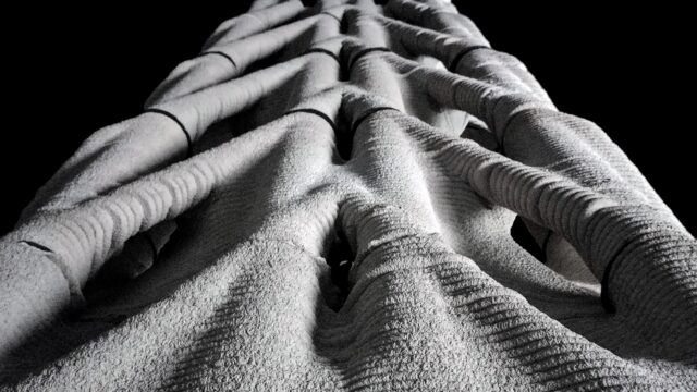 Diamanti: 3D Printed Concrete Canopy with Post-Tensioning and ...