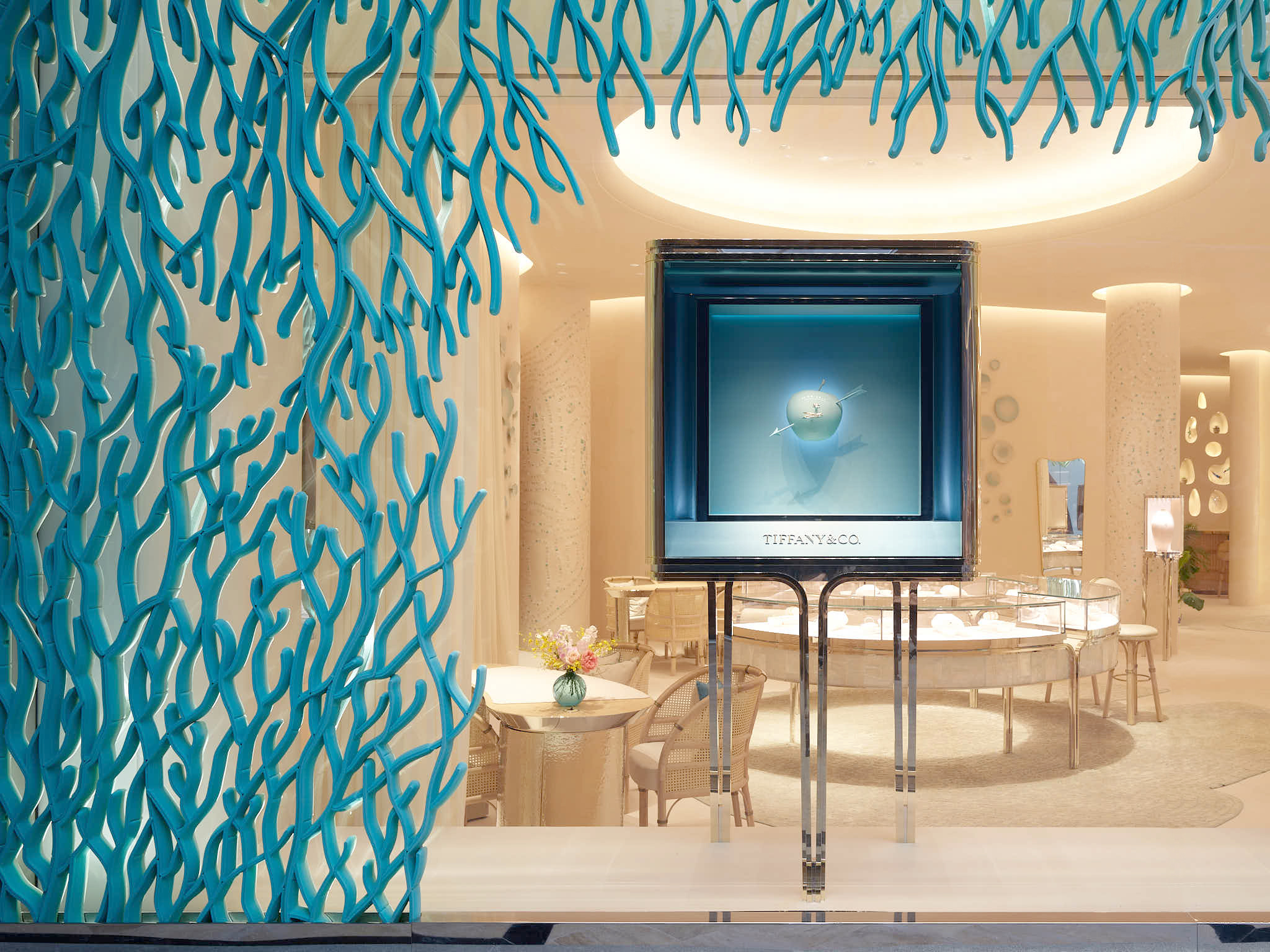 Tiffany & Co.'s 3D-Printed Coral-Inspired Façade in Cancún Demonstrates ... Tiffany & Co.'s 3D-Printed Coral-Inspired Façade in Cancún Demonstrates ...