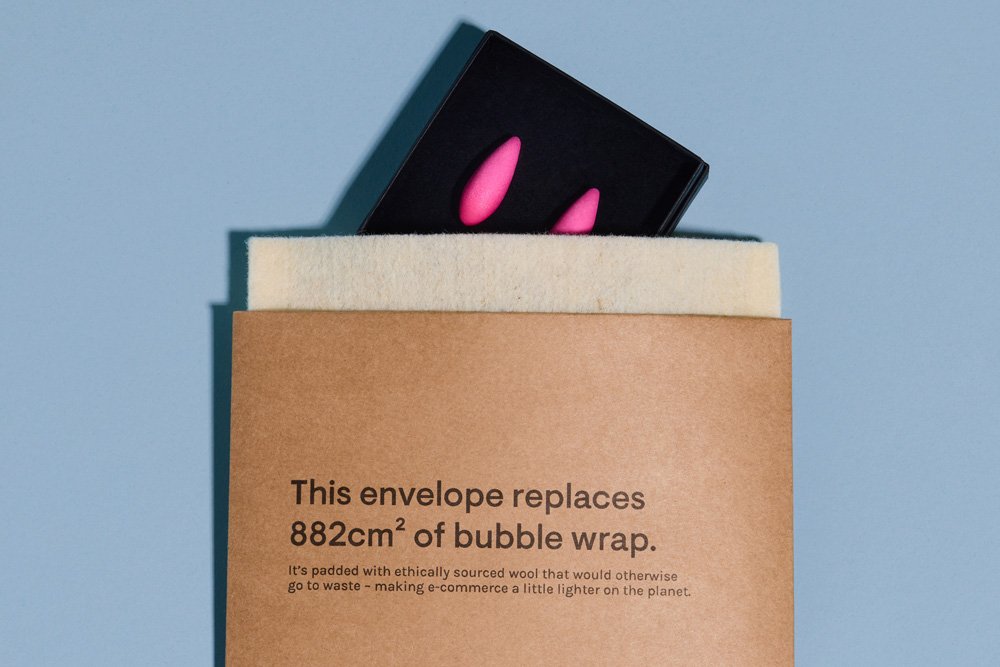 Woola wool packaging - MaterialDistrict