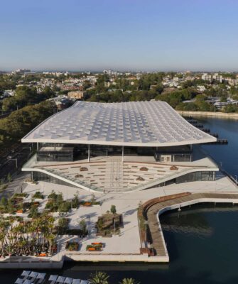 Engineered Timber Roof Defines Material Strategy of Sydney Fish Market ...