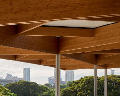 Engineered Timber Roof Defines Material Strategy of Sydney Fish Market ...