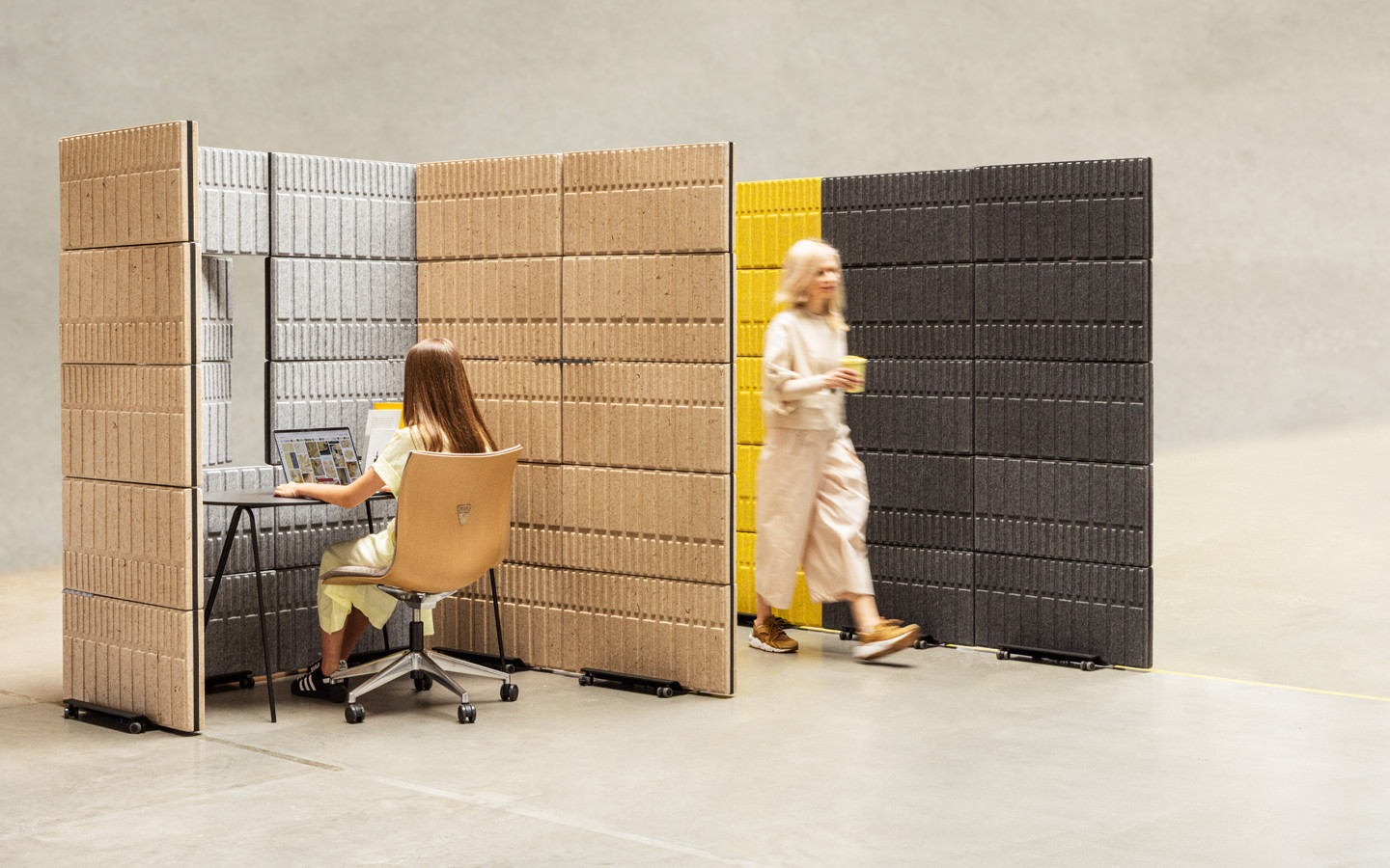 Modular Acoustic Partitions Made from Biocomposite and Recycled ...